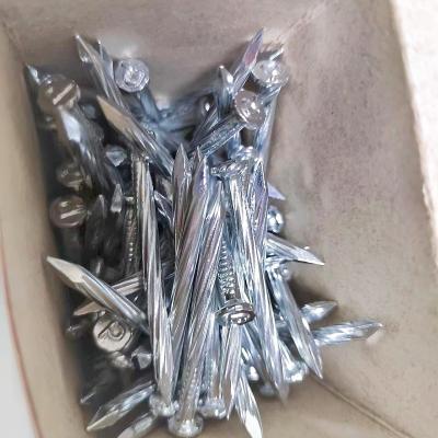 China Stainless Steel Concrete Nails 1.3-12mm Head Diameter with Diamond Point for Construction Applications for sale