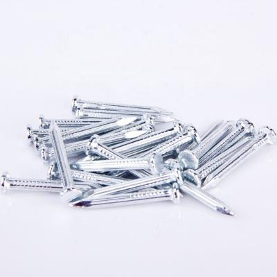 China Galvanized Hardened Concrete Steel Nails 1-4 Inch Length with Zinc Coating for Construction and Masonry Applications for sale