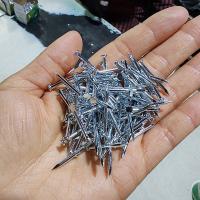 China High Strength Electro Galvanized Concrete Nails 14mm-150mm with Diamond Point for Construction for sale