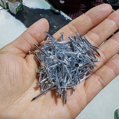 China High Strength Electro Galvanized Concrete Nails 14mm-150mm with Diamond Point for Construction for sale