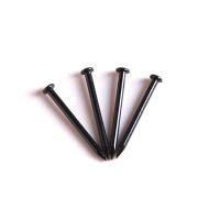 China Boiled Metal Black Concrete Nails 20mm-100mm Carbon Steel Masonry Fasteners with Mushroom Head for sale