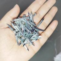 China Galvanized Steel Concrete Nails Flat Head 1.3mm-12mm Diamond Point for Construction for sale