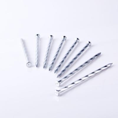 China Electro Galvanized Concrete Steel Nails 14mm-150mm High Carbon Steel Masonry Construction Fasteners for sale