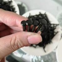 China Carbon Steel Black Concrete Nails 20mm-100mm Smooth Shank with Boiled Surface Treatment for Masonry Construction for sale