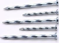 China Hardened Grooved Shank Concrete Nails 1 to 6 Inch Galvanized Carbon Steel for sale