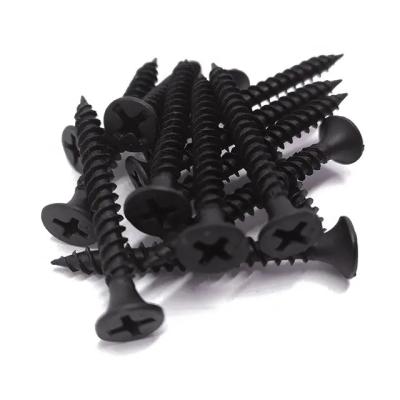 China 8mm Head Drywall Self-Tapping Metal Screws for Metal Studs - Black Phosphate Finish C1022a Steel for sale