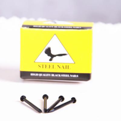 China Holland Quality Black Concrete Nails 20mm-100mm Carbon Steel Rust-Resistant Masonry Fasteners for sale