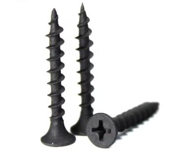 China Black Phosphating Drywall Screws 13-100mm Length 3.5-4.2mm Diameter Self Tapping Bugle Head for sale