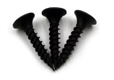 China Galvanized Black Phosphate Drywall Screws 13-100mm Length 3.5-4.2mm Diameter for Metal and Wood Applications for sale