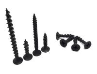 China Fine Thread Drywall Screw Black Phosphate Bugle Head 13-100mm Length 3.5-4.2mm Diameter Self Tapping for sale