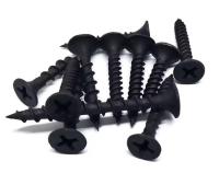 China Fine Thread Drywall Screw Black Phosphate Bugle Head 13-100mm Length 3.5-4.2mm Diameter Self Tapping for sale