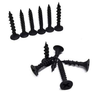 China Metric Drywall Self Tapping Screws 13-100mm Length 3.5-4.2mm Diameter Black Phosphate Coated for sale
