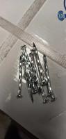 China Angular Spiral Concrete Nails 3/4-6 Inch Carbon Steel 53-57 HRC Galvanized Box Packing for sale