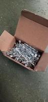 China Angular Spiral Concrete Nails 3/4-6 Inch Carbon Steel 53-57 HRC Galvanized Box Packing for sale