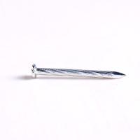 China 1-5 Inch Galvanized Twisted Shank Concrete Nails - 45#/55# Carbon Steel Construction - 10 Ton MOQ for sale