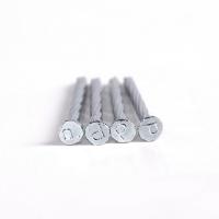 China OEM Twisted Shank Nails 45#/55# Carbon Steel HRC53-57 Hardness for Building Construction for sale