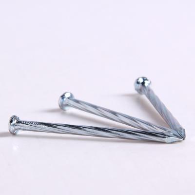 China Galvanized Hardened Steel Concrete Nails 4 inch 45# Carbon Steel for Heavy Duty Fastening for sale