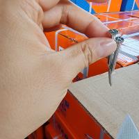 China Diamond Point Galvanized Steel Concrete Nails 1.3mm-12mm Head for Building Construction for sale
