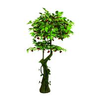 China Amazon Hot Artificial Plants Landscape Cherry Tree Decoration Bonsai Plants for sale