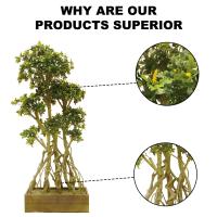 China China Wholesale Boxwood Tree Decoration Plant Artificial Boxwood Tree Bonsai For Decoration for sale