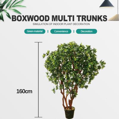 China Cheap Price Boxwood Tree Artificial Boxwood Tree For Indoor Decoration for sale