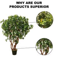 China Cheap Price Boxwood Tree Artificial Boxwood Tree For Indoor Decoration for sale