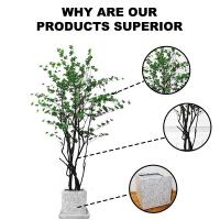 China Adjustable Branches Artificial Silk Plant Home Garden Morning Tree for sale