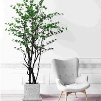 China Flame Retardant Artificial Potted Floor Plants For Indoor Outdoor Decor Fake Trees for sale