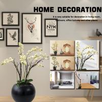 China High Simulation 56cm Artificial Butterfly Orchid Flower Plant 6 Colors for sale
