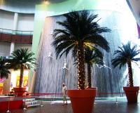 China Washington Coconut Artificial Landscape Trees Hotel Restaurant Anti UV Long Lifespan 2-10 Meter for sale