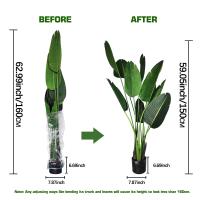 China 160cm Artificial Office Plant Indoor Traveler'S Palm Fake Potted Trees for sale