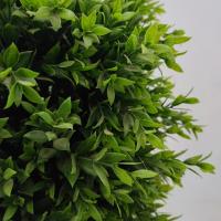 China Fire Retardant Artificial Landscape Trees For Gardens Anti UV 65cm Boxwood Green Bonsai for sale