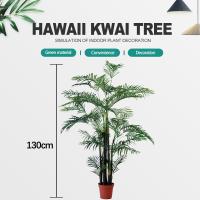 China Customized Simulation 140cm Artificial Bamboo Areca Palm For Decoration for sale