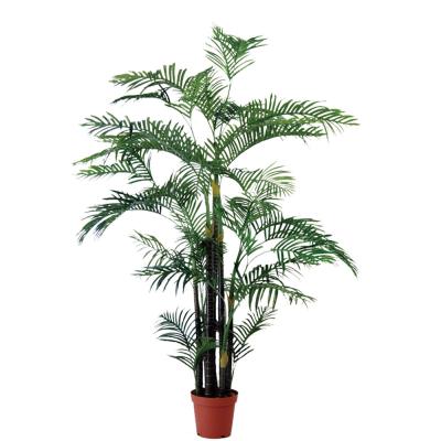 China Customized Simulation 140cm Artificial Bamboo Areca Palm For Decoration for sale