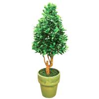China Fire Retardant Artificial Blessing Tree Landscaping Project Faux Plant Evergreen Custom for sale