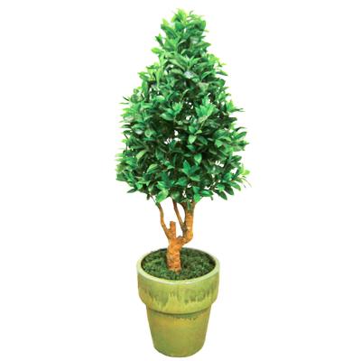 China Fire Retardant Artificial Blessing Tree Landscaping Project Faux Plant Evergreen Custom for sale