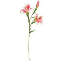 China Anti UV Artificial Flower Lily 60cm 7 Color For Wedding Events Party Decor for sale