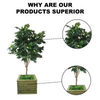 China Architectural Landscaping Artificial Fruit Plant Bathroom Decorative Apple Tree for sale