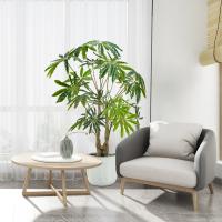 China 130cm Artificial Potted Plants Flowers Silk For Patio Low Maintanence for sale