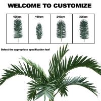 China Custom Height Artificial Bottle Palm Tree Outdoor Landscpae Rainforest Theme Park Faux Plant for sale