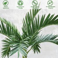 China Custom Height Artificial Bottle Palm Tree Outdoor Landscpae Rainforest Theme Park Faux Plant for sale