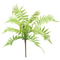 China Theme Park Artificial Landscape Trees Fern Bush 20-40cm Natural Looks Realistic for sale