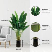 China 120-180cm Artificial Potted Plants Bird Of Paradise For Living Room Decor for sale