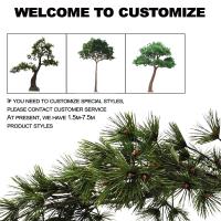 China Chinese Pine Artificial Floor Plant For Landscpaing Decoration Long Lasting Leaves for sale