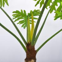 China 170cm Artificial Landscape Trees L Shape Split Philo Garden Decoration No Watering for sale