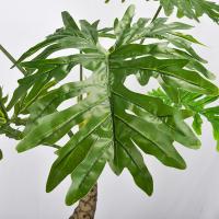 China 270cm Artificial Landscape Trees L Shape Split Philo Office Decoration Floor Plant for sale