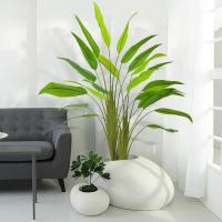 China Natural Look Traveller'S Palm Artificial Potted Plants Over 20 Leaves Lush Plants Evergreen for sale