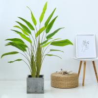 China Natural Look Traveller'S Palm Artificial Potted Plants Over 20 Leaves Lush Plants Evergreen for sale