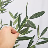 China Anti UV Artificial Olive Tree Fresh And Welcoming Mimic Exact Colors Textures Of Real Plants for sale