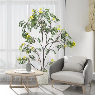 China Anti Uv Sunshine Tree Leaves Artificial Bonsai for Dorm Room for sale
